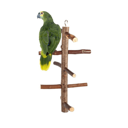 YERDGARY Rotating Parrot Staircase, Bird Climbing Frame Hanging Station ...