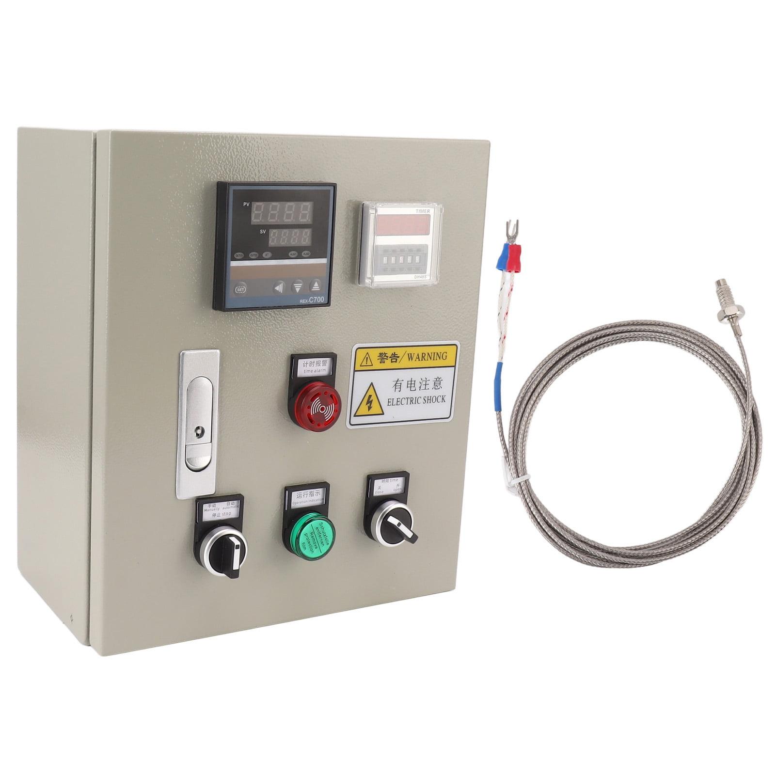 Temperature Controller 0‑400℃ Digital PID Temp Control 380V AC 15KW ...