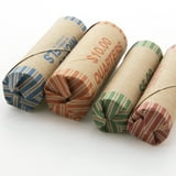 BAZIC Assorted Coin Wrappers Rolls, Quarter Dime Nickel Penny, Durable ...