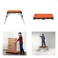 WINMAX Heavy Duty Foldable 4-in-1 Work Bench: Platform, Dolly, Creeper ...
