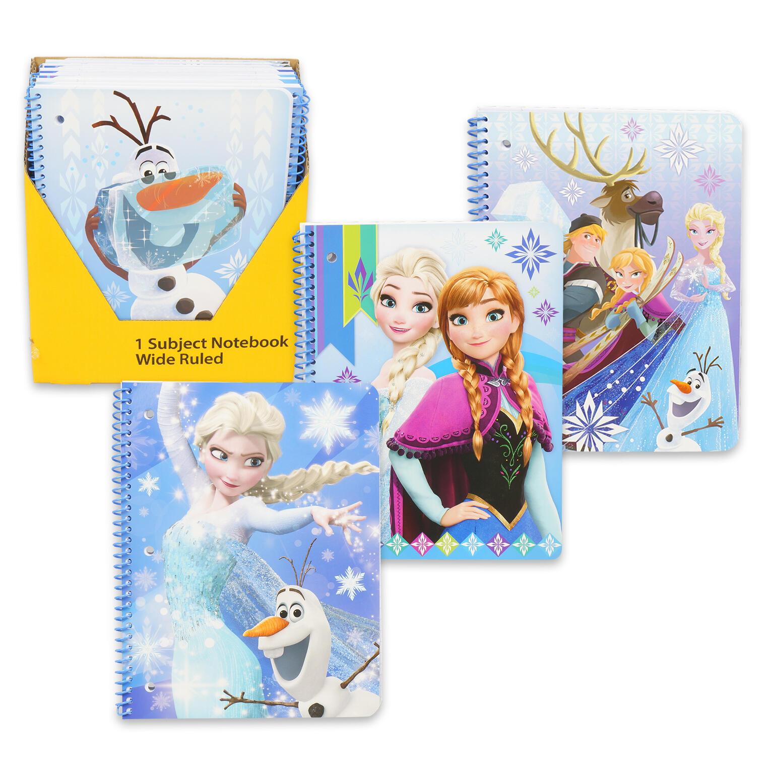 80 Sheet Frozen Notebook- 3 PCS - Walmart.com