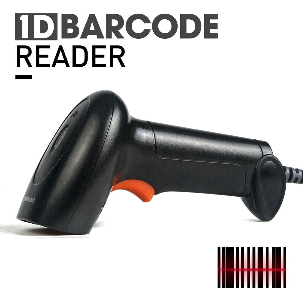 Portable Handheld USB Port Laser Barcode Scanner Bar Code Reader For ...