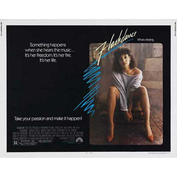 Flashdance - movie POSTER (Half Sheet Style A) (22" x 28") (1983 ...