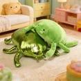 Cartoon Insect Stuffed Animal Plush Toy Green Beetle 30Cm Soft Plushie ...
