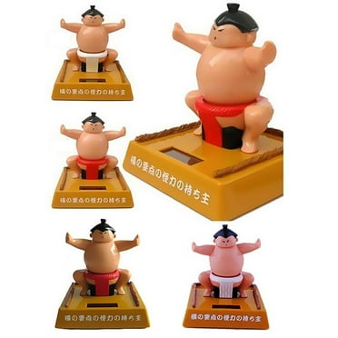 Solar Powered Window Bobble Heads - Set of 4 Dancing Animal Dolls for ...