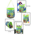 Puppy Dog Pals Collapsible Nylon Basket Bucket Toy Storage Tote Bag ...