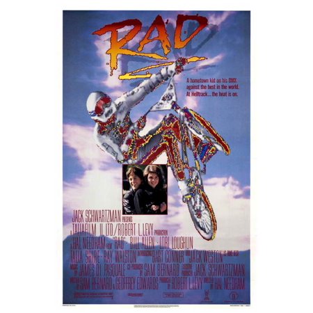 Rad Movie POSTER 27" x 40" Style A - Walmart.com - Walmart.com