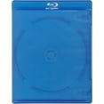 Walmart 25-Pack Standard Empty Blue Blu-Ray Cases with Plastic Sleeve, Paper Clips - 12mm Thick ...