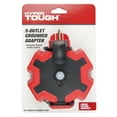 Hyper Tough Outdoor 5-Outlet Extension Cord Power Adapter with Safety ...