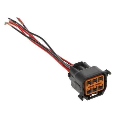 6 Pin Car Electrical Wire Connector Automotive Headlight Female Plug ...