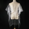 100 Pcs Disposable Barber Cape Hair Cutting Cape, Disposable Barbershop ...