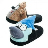 Regular Show Rigby & Mordecai Slippers Plush Slipper Size Small 5/6 ...