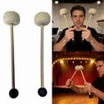 1 Pair Handcrafted Wooden Double Ended Mallets for Singing Bowls and ...