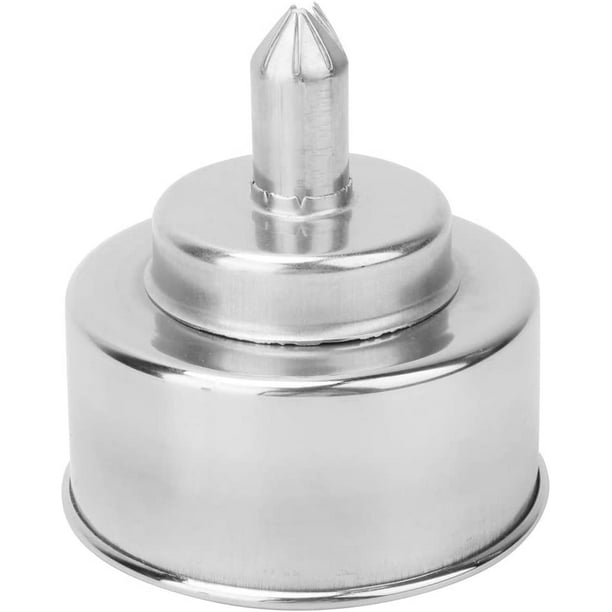 Alcohol Burner, 200ML Lab Bunsen Burner Explosion-proof Stainless Steel ...