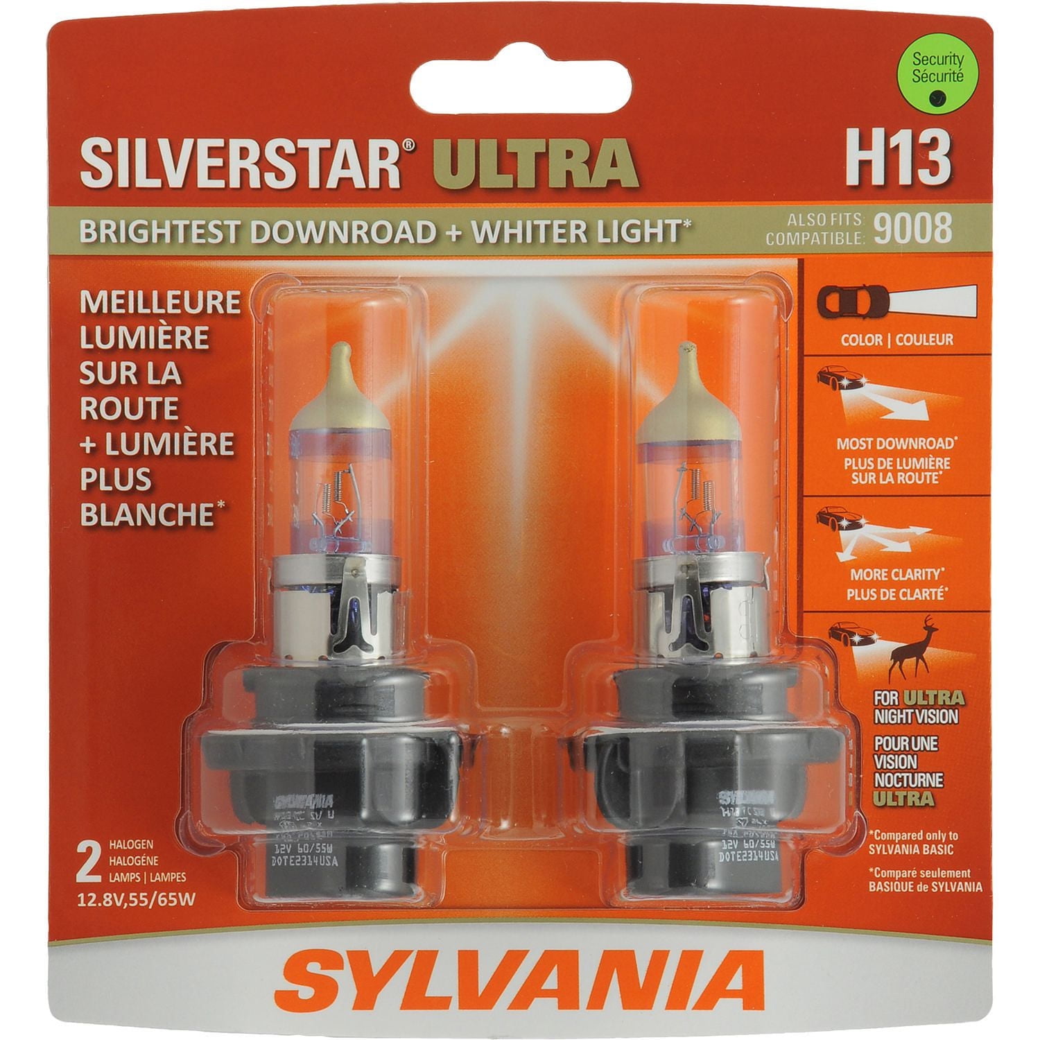Click here for Sylvania H13 Silverstar Ultra Halogen Headlight 2... prices