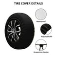 Spare Tire Cover, Colorful Armadillos Wheel Cover Tire Covers for ...