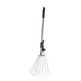 KCGYNP Straw Rake for Sweeping Leaves on Flat Ground-Adjustable Rake ...
