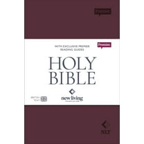 NLT Holy Bible, Premier Edition, Burgundy Flexiback, Debossed Detailing ...