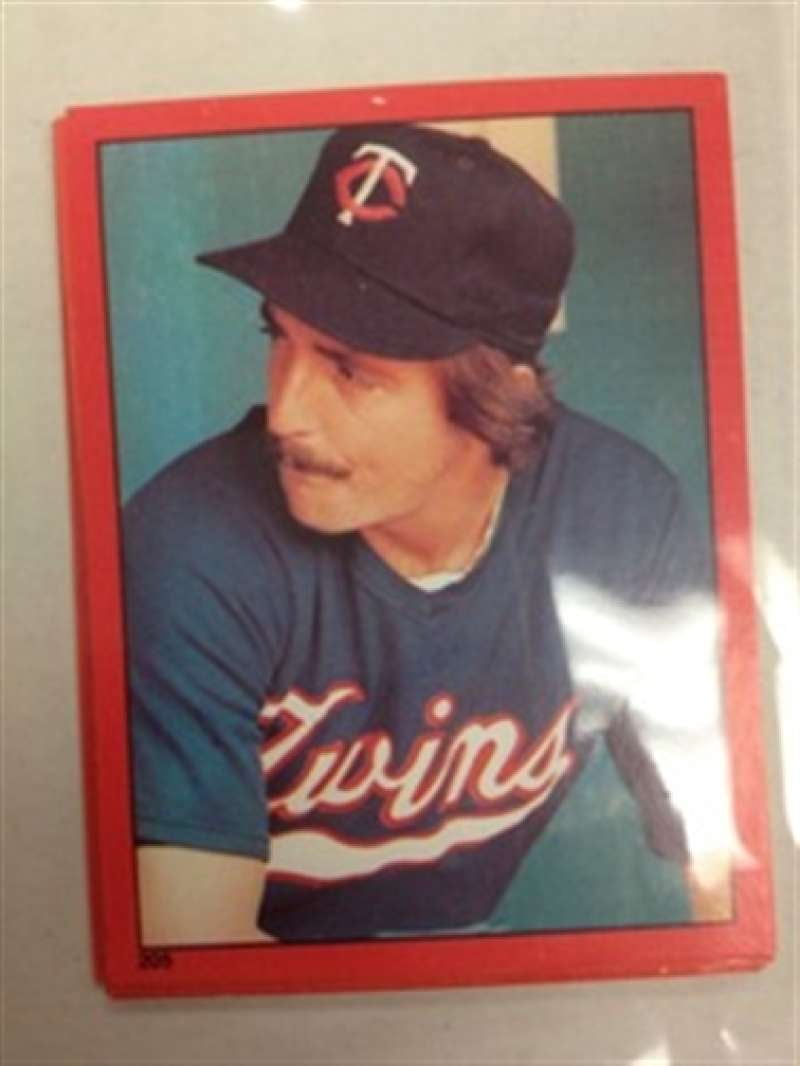 1982 Topps Stickers MINNESOTA Twins Team Set 8 Cards NM-MT - Walmart.com
