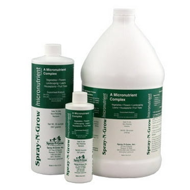 Spray-N-Grow 1CSNG8 Micronutrients, 8-Ounce (2-Pack) - Walmart.com