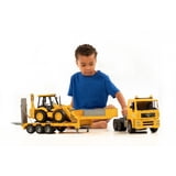 Bruder MAN TGA Low Loader Toy with JCB 4CX Backhoe Loader, Kids Bucket ...