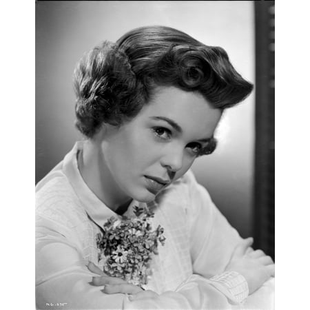 Nancy Gates Portrait in Long Sleeve Top Photo Print (24 x 30) | Walmart ...