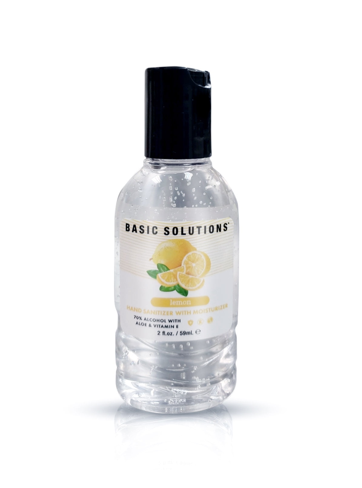 Basic Solutions Hand Sanitizer With Moisturizer - Lemon - 2 Oz./ 59ml ...
