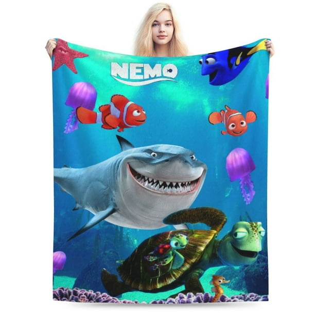 Manta de Buscando a Nemo, manta de felpa grande súper suave y esponjosa ...