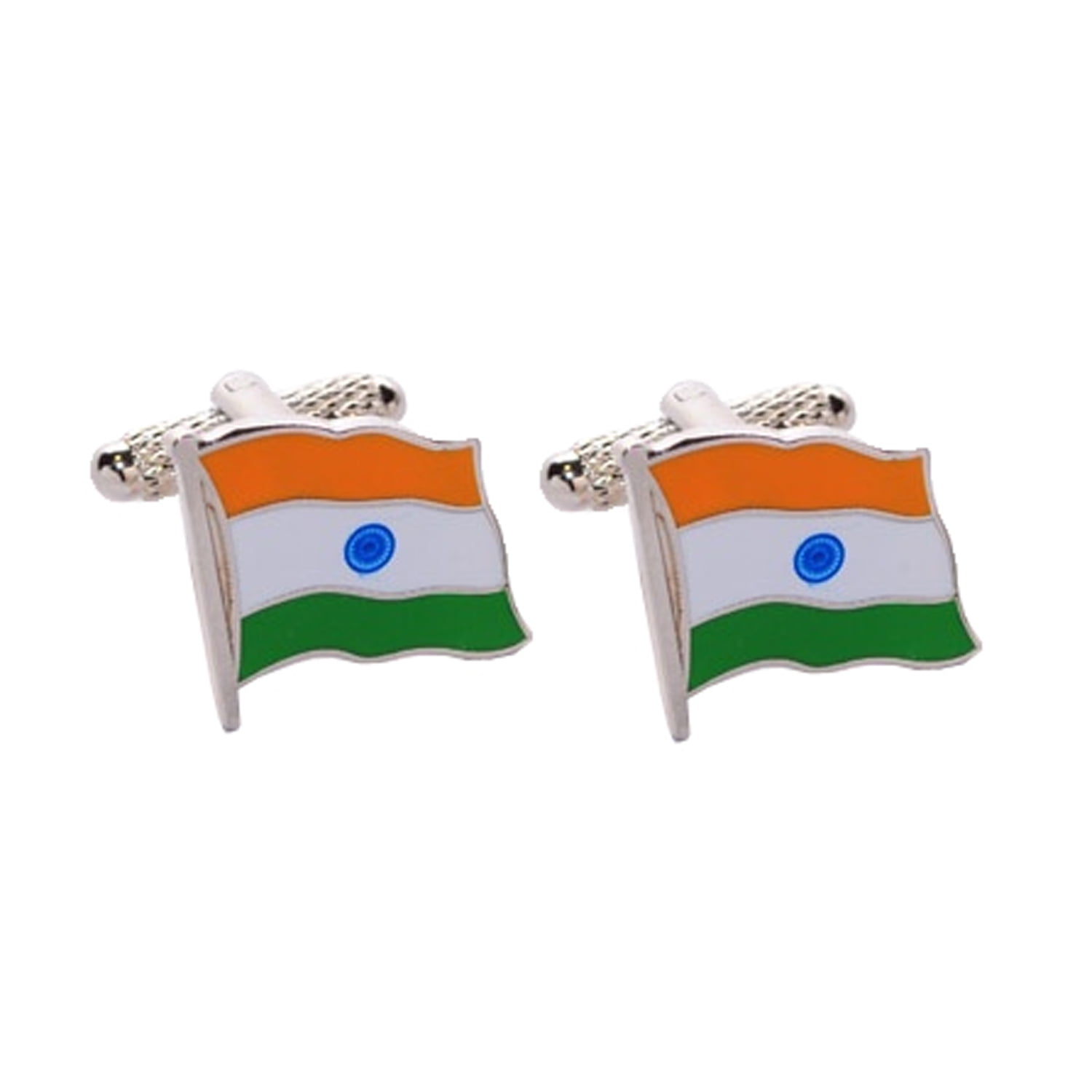 Waving Indian Flag Cufflinks - Walmart.com