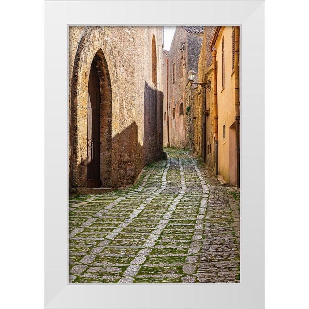 Wilson, Emily 17x24 White Modern Wood Framed Museum Art Print Titled ...