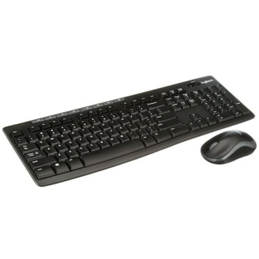 Logitech K270 Wireless Keyboard, USB Unifying Receiver, Black - Walmart.com