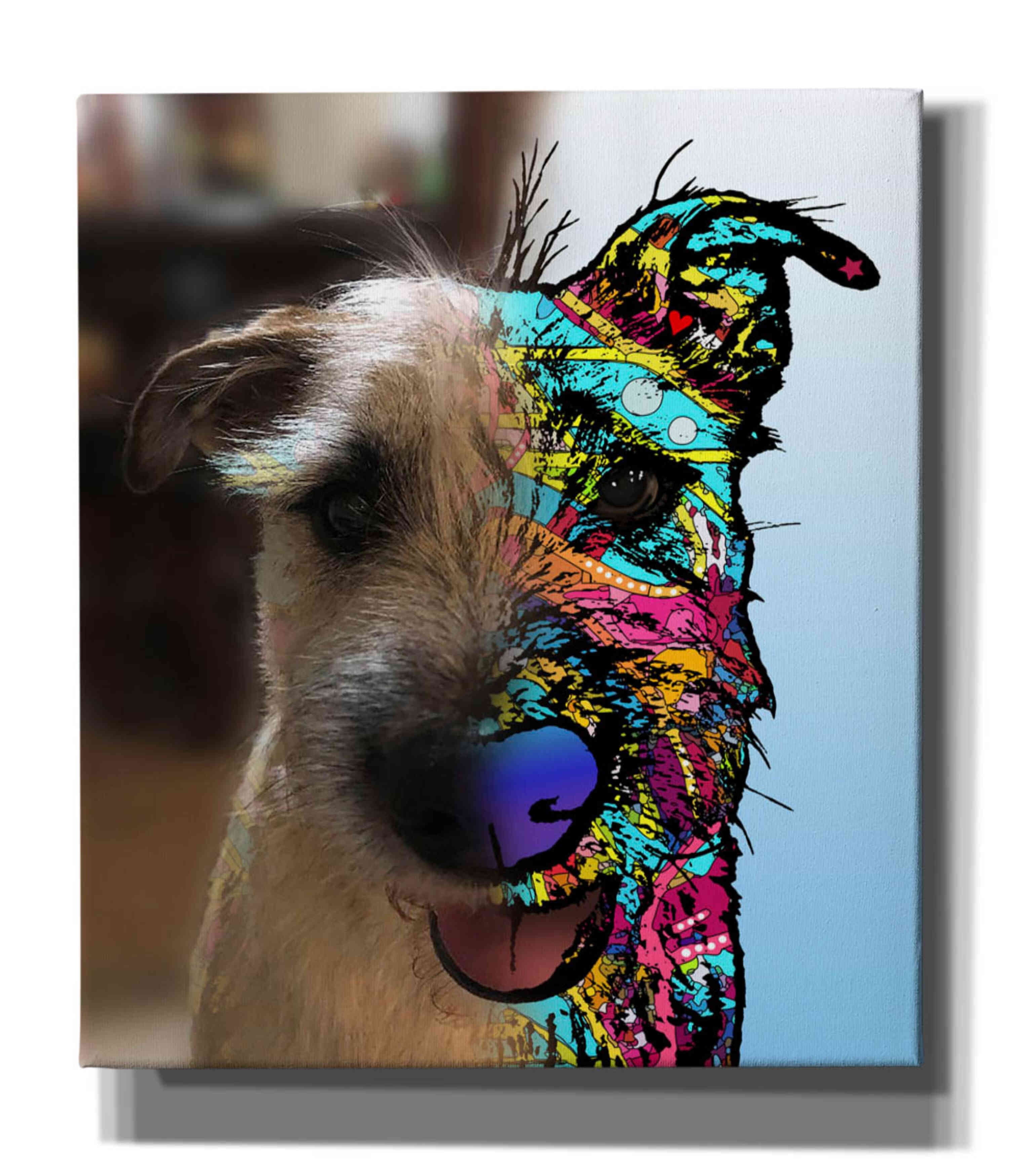 Epic Graffiti 'Brenda Turrentine_Dexter' by Dean Russo, Canvas Wall Art ...