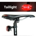 LED Bicycle Light- Ascher Super Bright Rechargeable Front and Rear Bike ...
