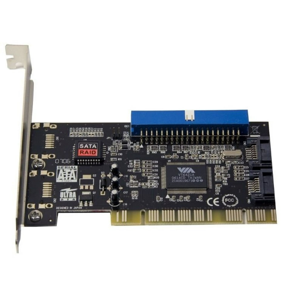 Syba Serial ATA 2 Port RAID and ATA133 1 Port Controller VIA Chipset ...