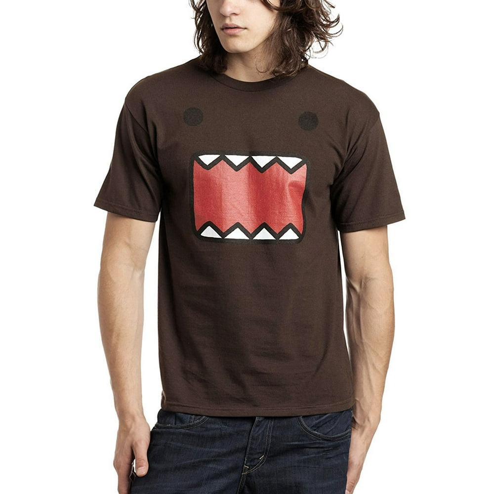 Domo Kun - Domo Face Adult T-Shirt - Walmart.com - Walmart.com