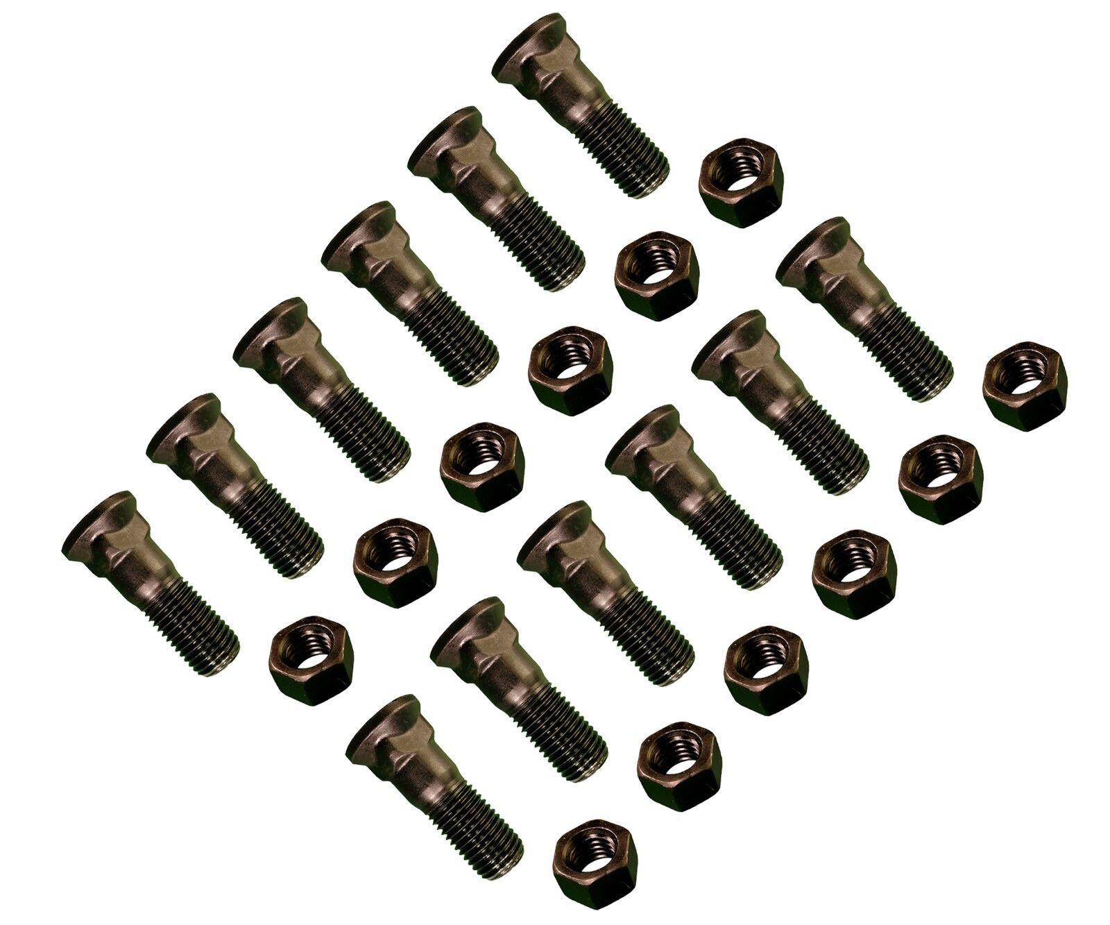 12 Plow Bolt And Nut For Blades Cutting Edges 1 8 X 3 Grade 8