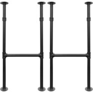 Pipe Decor Industrial Dining Steel Pipe Kitchen Table Kit, Bridge ...