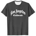 1pc Men's Casual Short Sleeve T Shirt with Alphabet Print Crew Neck ...