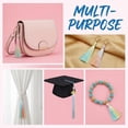 30 Pcs Tassels for Bookmarks, 5.12 in Silky Handmade Soft Flossy ...