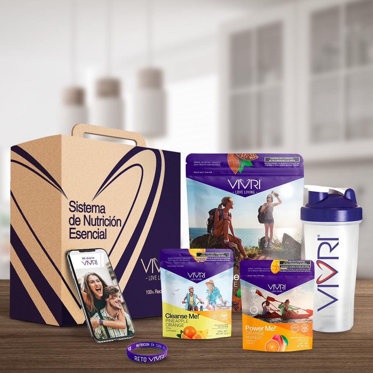 RETO VIVRI sabor Chocolate Vegano -Naranja- Piña Vivri Vivri | Bodega ...