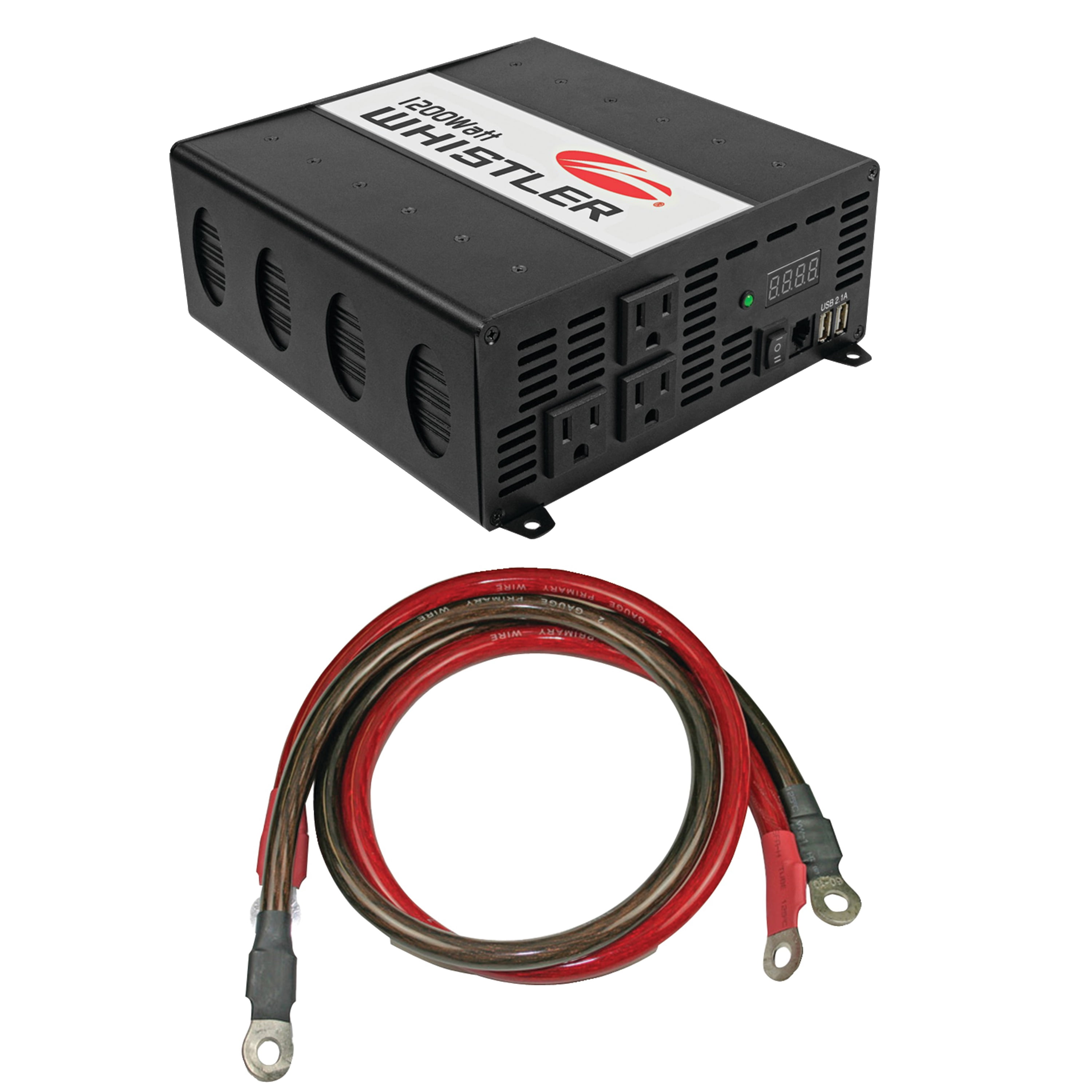 Whistler XP2000i XP Series 2,000-Watt-Continuous Power Inverter & IC ...