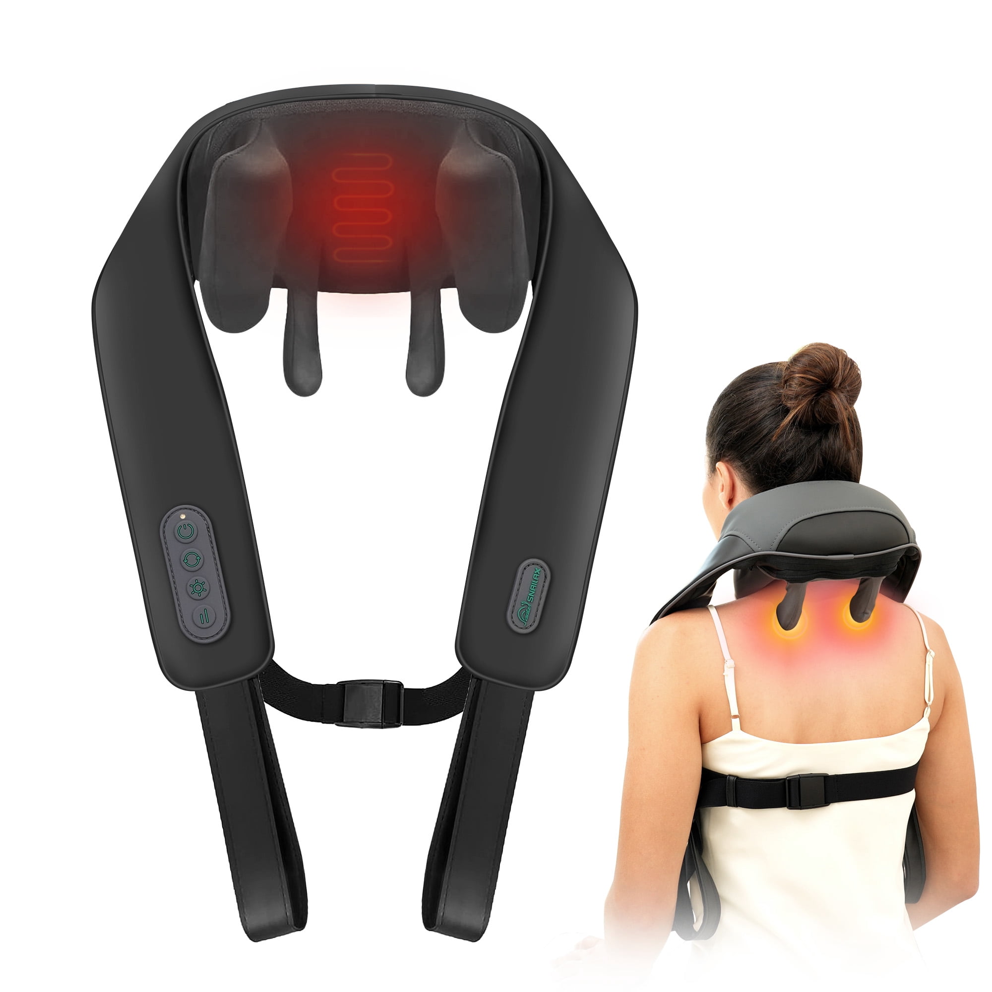 Click here for Snailax Cordless Neck Massager With Heat  4d Knead... prices