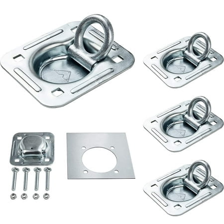 Click here for Lonffery 4 Pack Recessed D-Ring Tie Down Anchors (... prices
