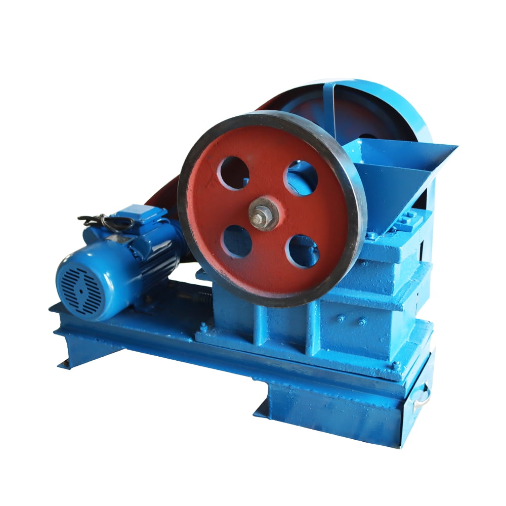 Intsupermai Jaw Crusher Rock Ore Coal Stone Jaw Crushing Machine 220V ...