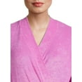 Lissome Women's Plus Size Plush Terry Cloth Robe, Soft and Cozy, Self ...