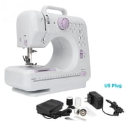 NEX Sewing Machine 16 Built-in Stitch with 60 Pcs Threads, Reverse ...