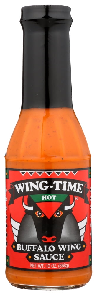 Wing Time The Traditional Buffalo Wing Sauce Medium, 13 Oz. - Walmart ...