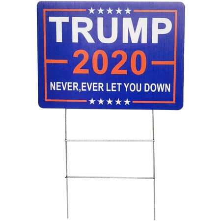 Donald Trump 2020 Political Campaign Rally Yard Sign Keep America Great ...
