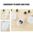 OULII Ear Plug Carry Case, Clear Plastic, Stylish and Portable, Multi ...