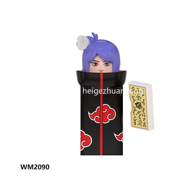 WM6108 mini action Naruto blocks Building Blocks Toys Anime cartoon ...